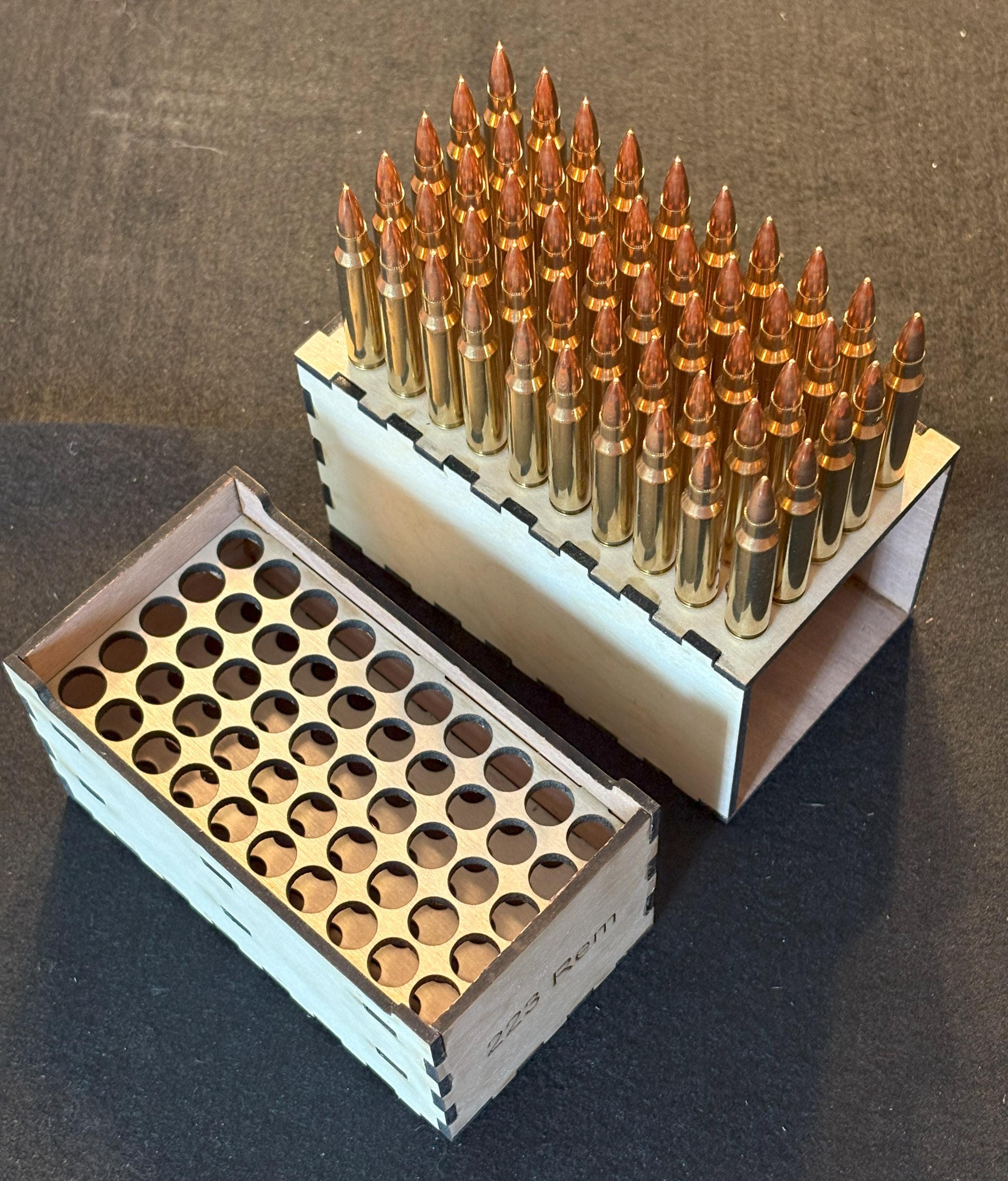 223 Rem/5.56 Ammo Box SVG Laser File for 3mm Plywood (digital File) - Etsy