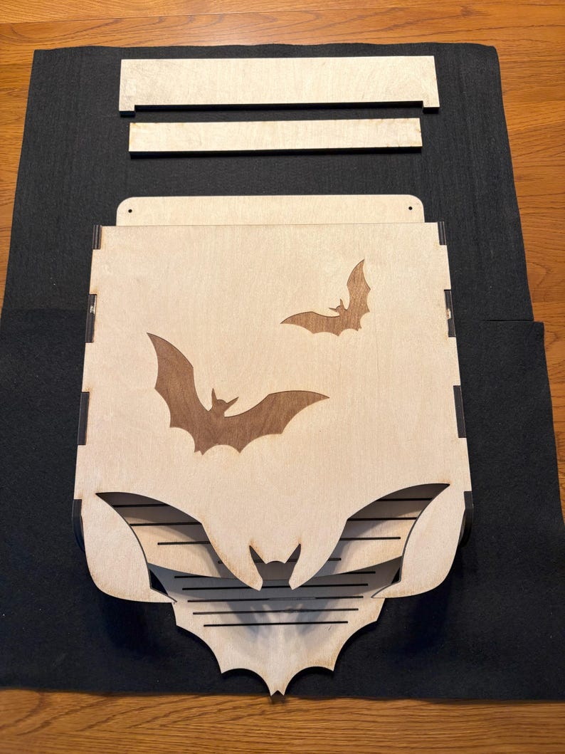 Bathouse, Bat House, SVG Digital File Mosquito Destruction 6mm Plywood ...