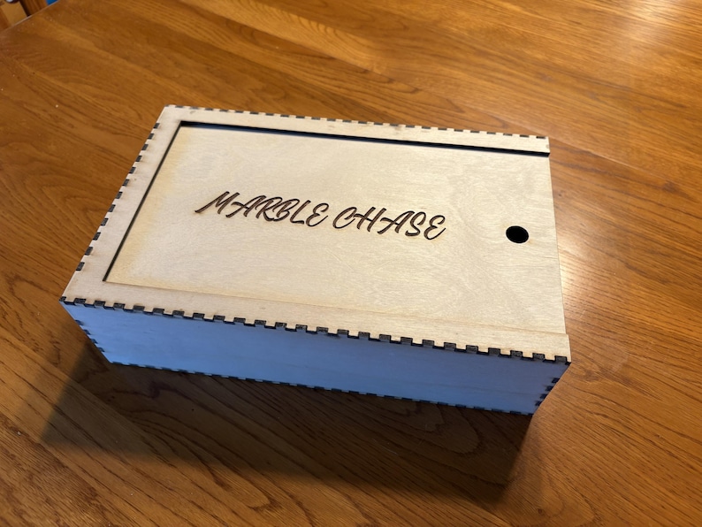 Marble Chase Game, Digital SVG, Ai, DXF and Lightburn Files for Laser ...