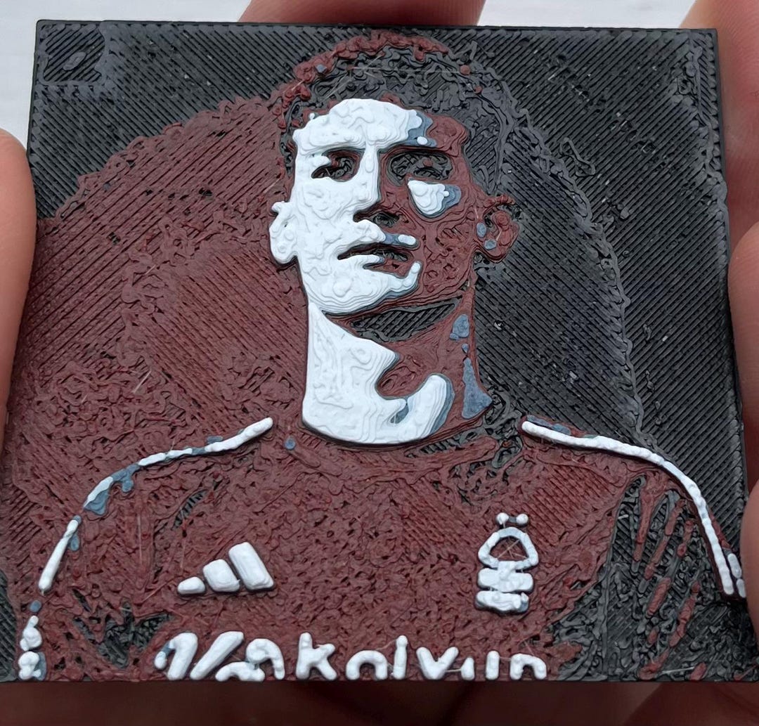 Ryan Yates 3D Printed Magnet – Nottingham Forest Captain-inspired ...