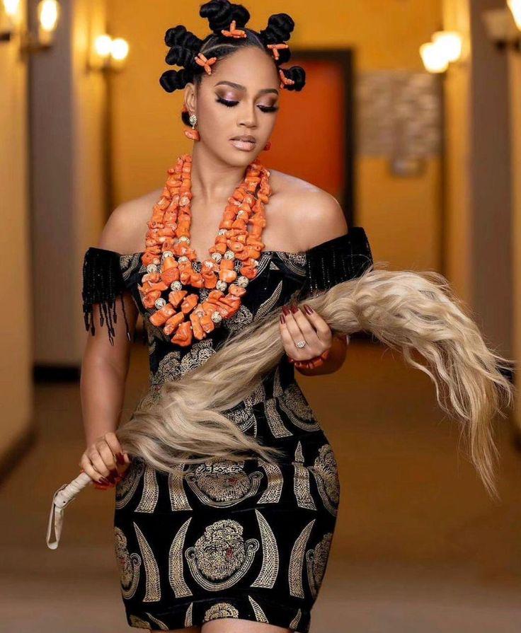 Igbo Traditional Isi Agu Maiden Dress | Isi Agu Maiden Dress | Igbo ...