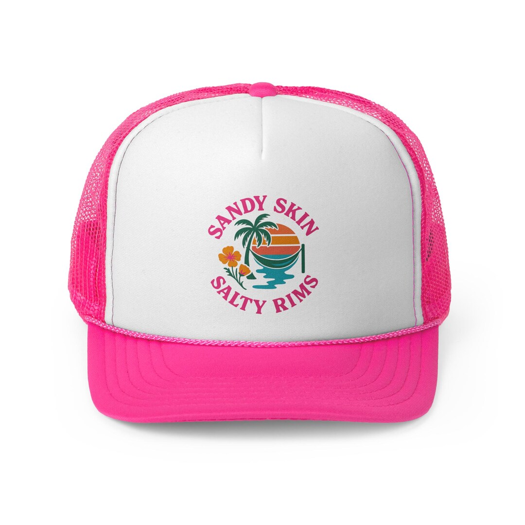 Sandy Skin Salty Rims Trucker Cap - Etsy