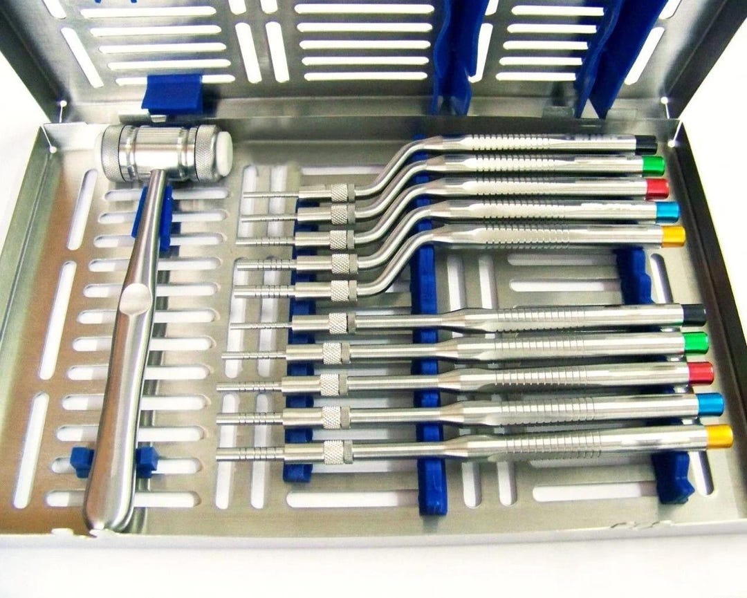 Sinus Lift Osteotome Kit With Mallet & Cassette - Etsy