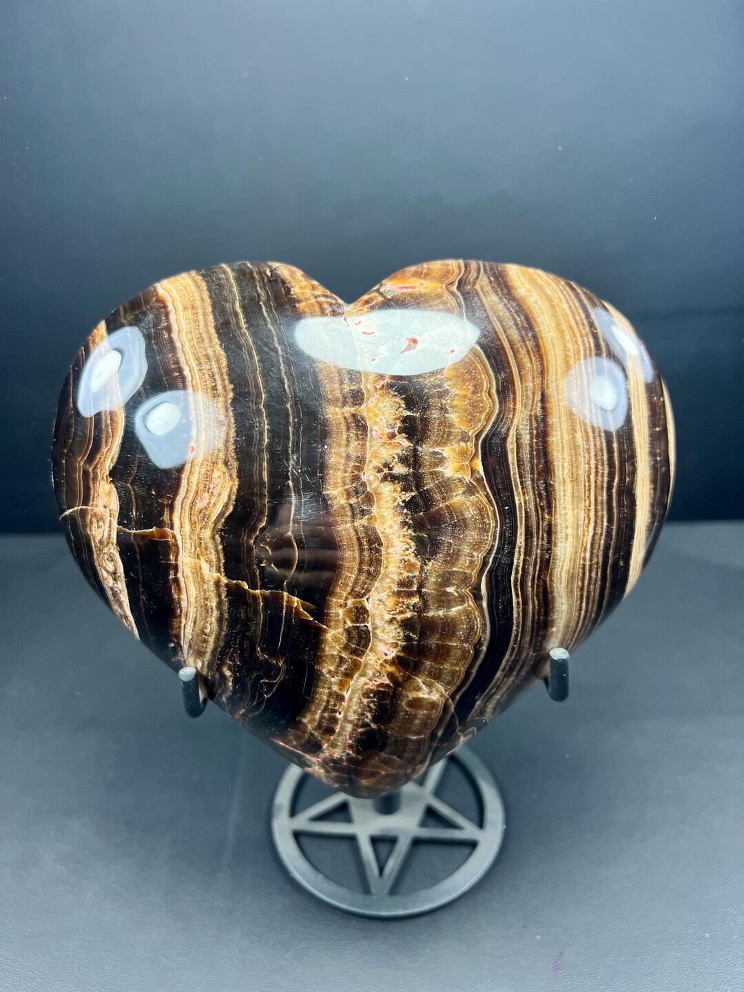 1.4 Kg Chocolate Calcite Heart Pakistan for Valentine Lovers and ...