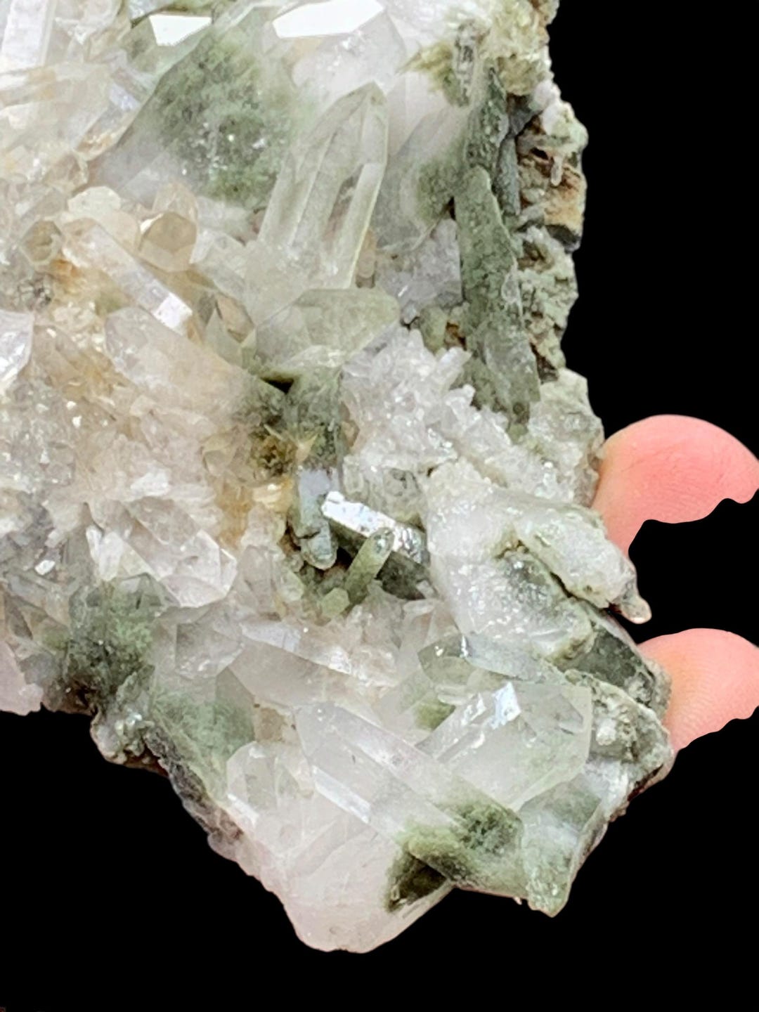 Chlorine Quartz Specimen: Rare Garden Mineral From Pakistan - Etsy