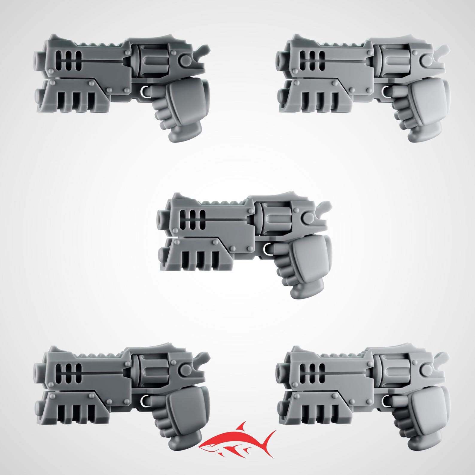 5 Revolver – Heavy Revolver With 6-round Cylinder - Bits Ultra HD 14K ...