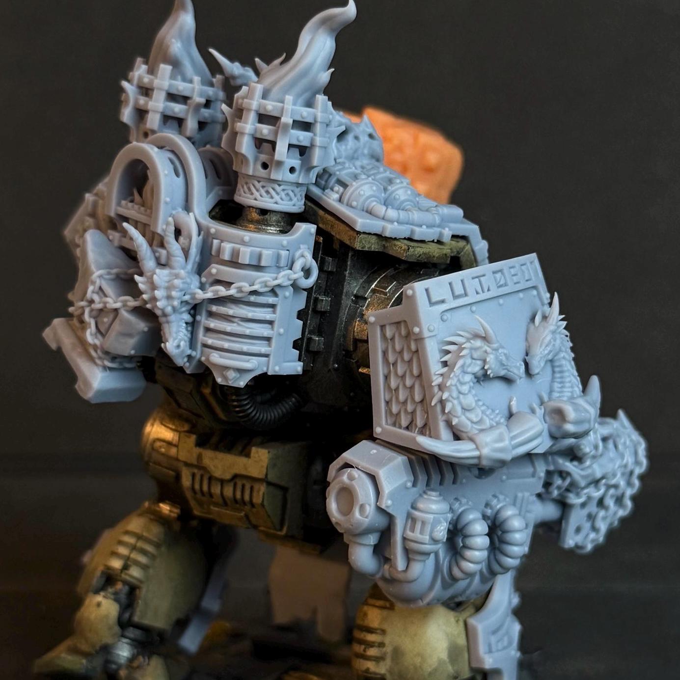 Emberforge Dread Upgrade Kit for Fire Lizard – Dragon-forge Plating ...