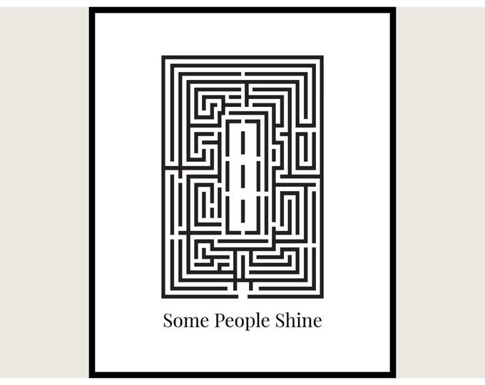 The Overlook Maze Map - the Shining - Etsy Canada