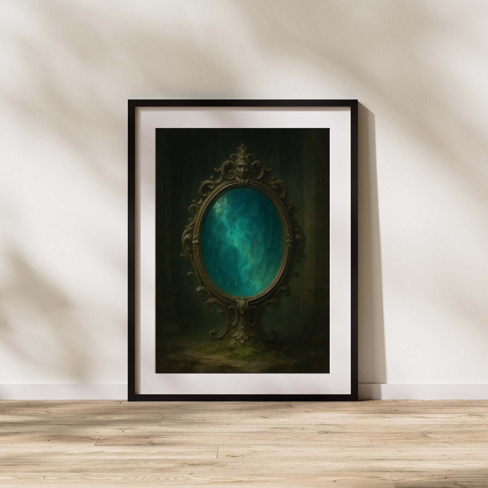 Snow White Magic Mirror – Grimm Brothers Fantasy Art Print - Enchanted ...