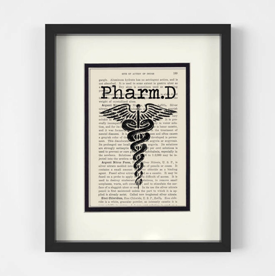 Pharmacist Gift Pharmd Doctor of Pharmacy Vintage Pharmacy | Etsy