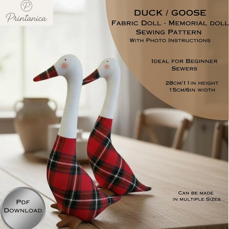 Duck Fabric Minimalist - Etsy UK