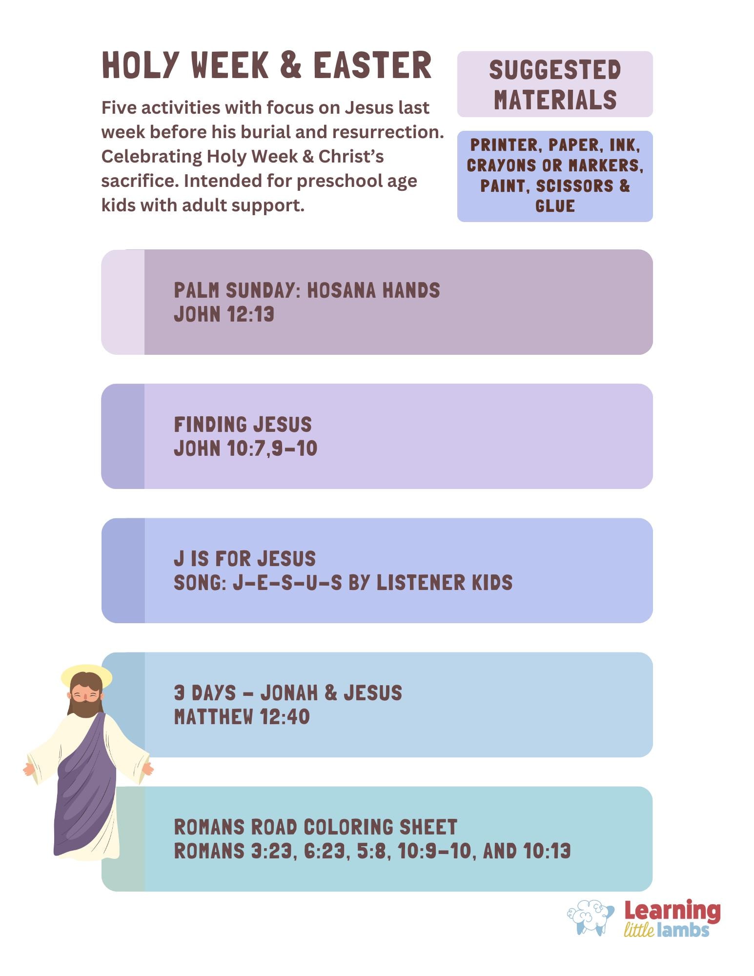 Holy Week Coloring Sheets & Printable Activities - Etsy