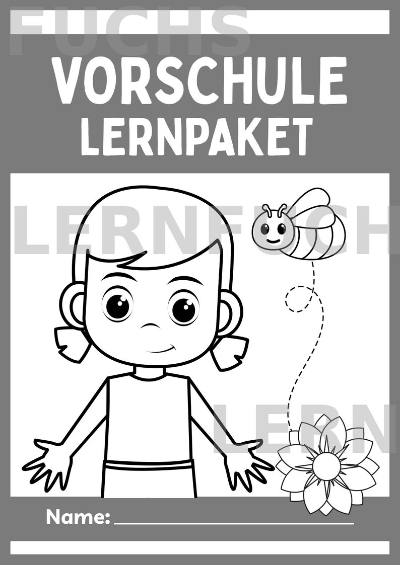 Digital Preschool Learning Package | Kindergarten Worksheets | Instant ...