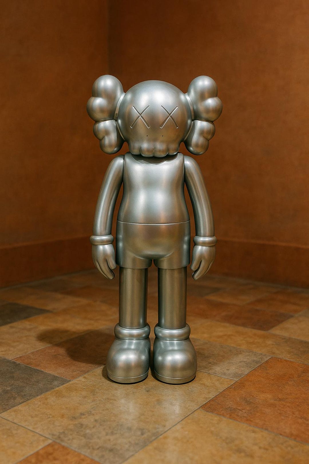Kaws Custom Silver Limited Edition - Etsy Australia