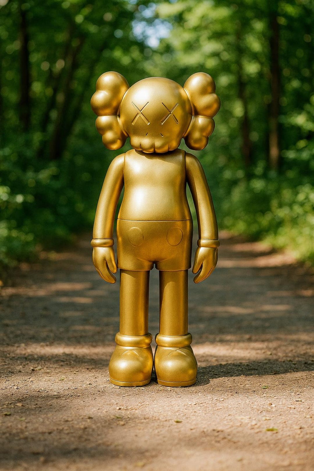 Kaws Custom Gold Limited Edition - Etsy