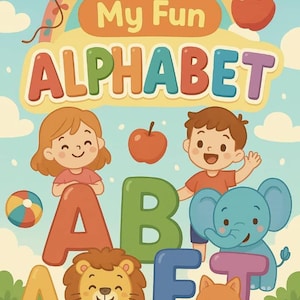 My Fun Alphabet Adventure - Etsy