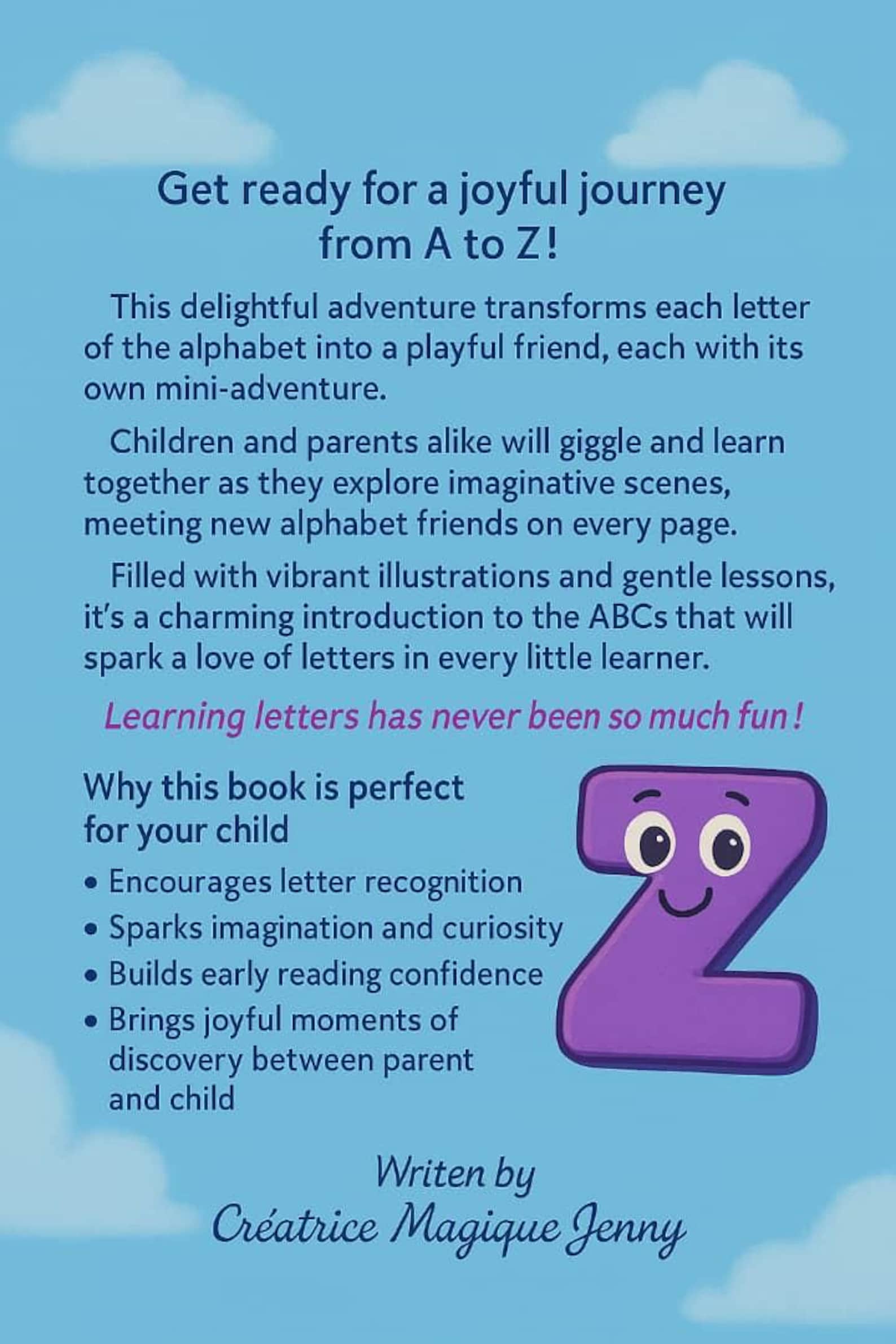 My Fun Alphabet Adventure - Etsy