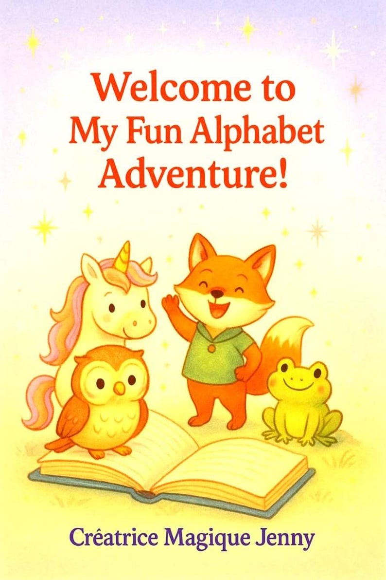 My Fun Alphabet Adventure - Etsy