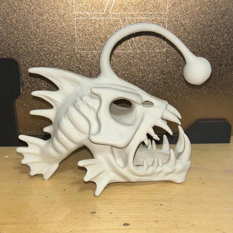 Angler Fish Lamp - Etsy