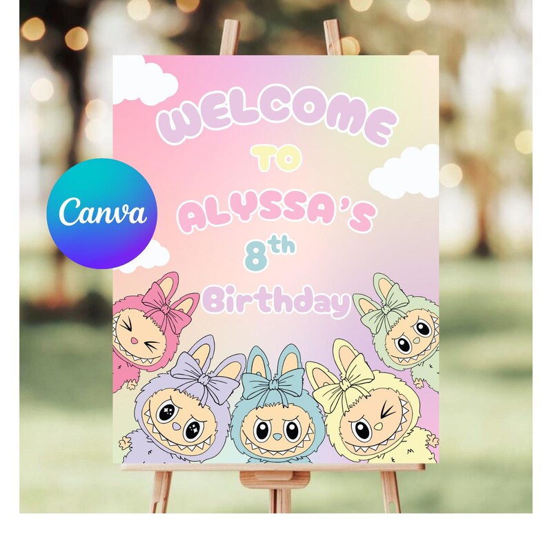 Labubu Birthday Card - Etsy