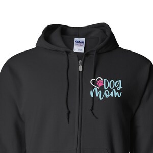 DOG MOM HOODIE - Dog Mom Gift, Dog Mom Shirt, Dog Lover Gift ...