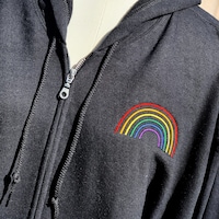 Pastel Rainbow Hoodie - Etsy