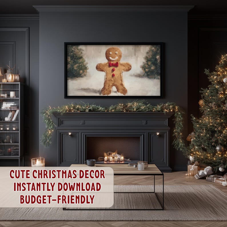 100+ Christmas Frame TV Art Set Winter MEGA Bundle Vintage Painting ...