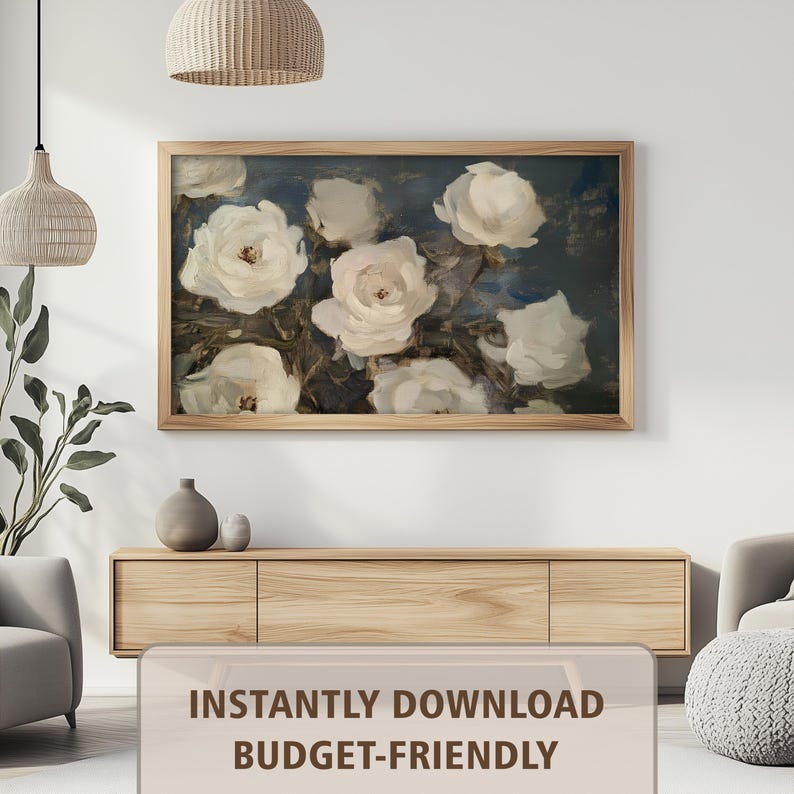 Frame TV Art Bundle of 12 Vintage Summer Painting Decor Landscapes ...