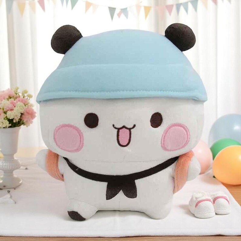 20CM Bubu & Dudu Panda Plush Toy – Kawaii Soft Stuffed Pillow Doll for ...