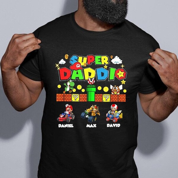 Mario Fathers Day Svg - Etsy