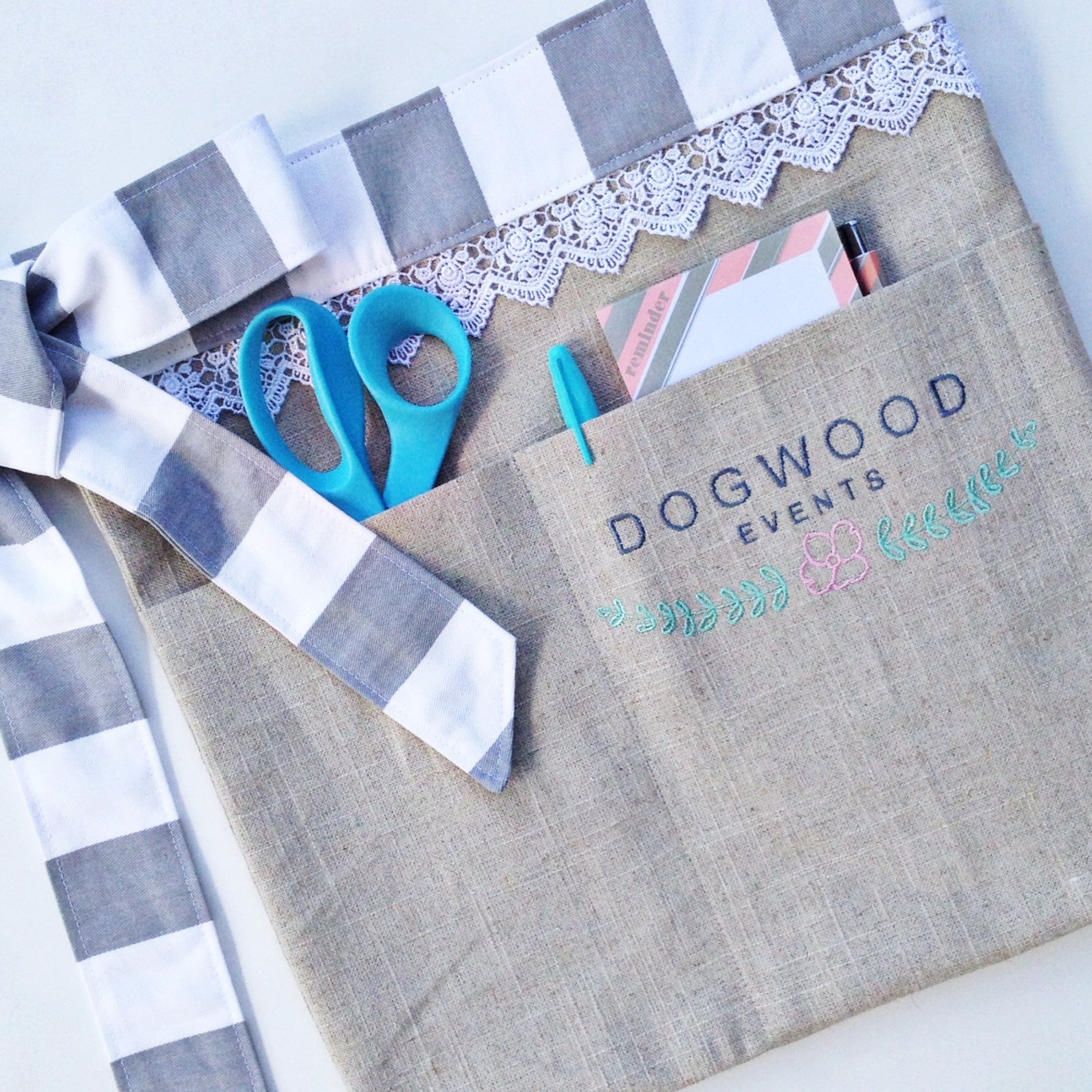 Custom Apron : Vendor Aprons Custom Embroidery Wedding - Etsy