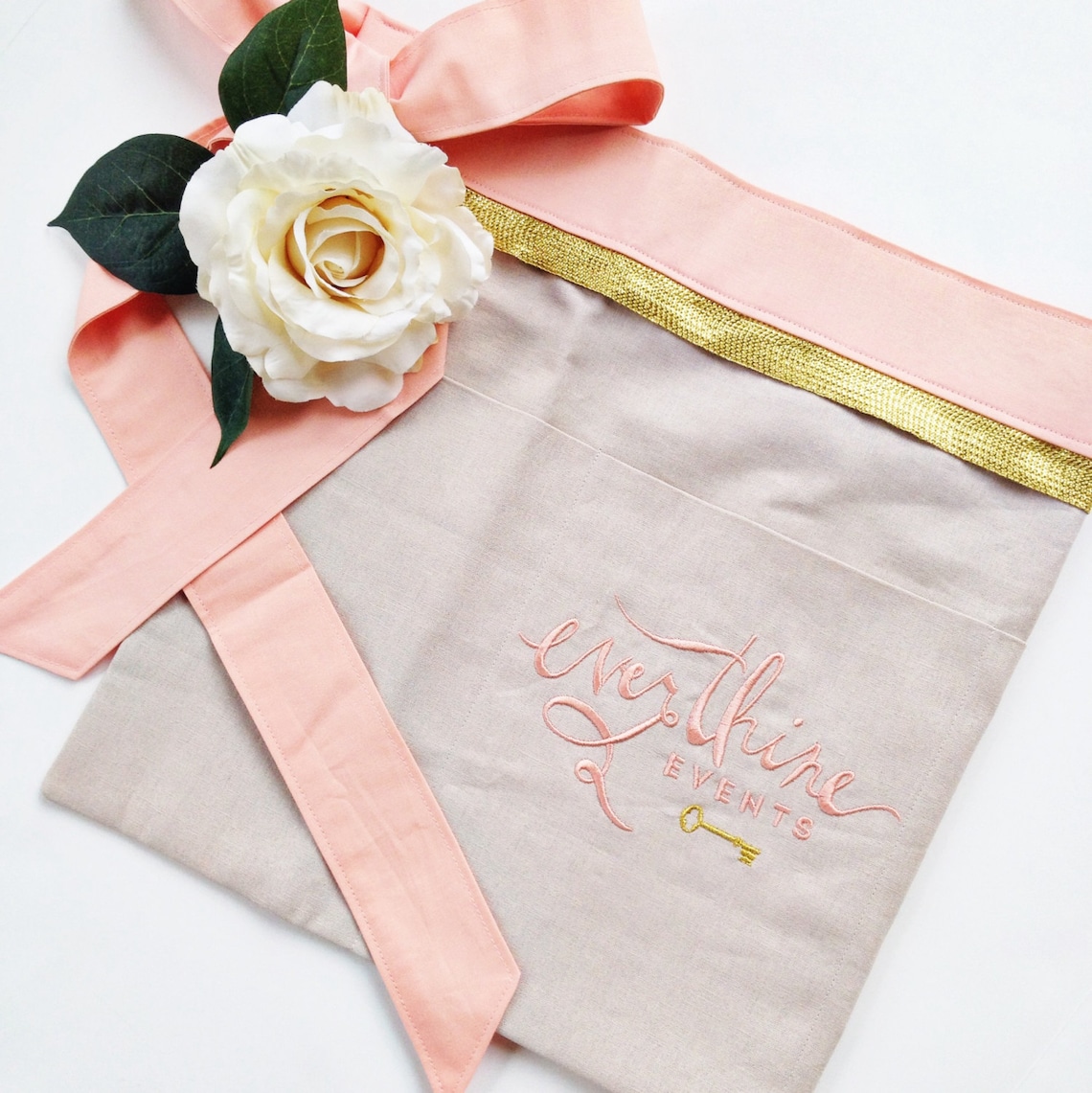 Custom Apron : Vendor Aprons Custom Embroidery Wedding - Etsy