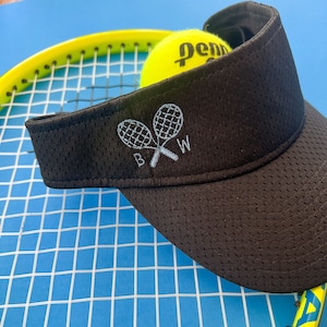 Embroidered Tennis Visors | Monogrammed Visor | Preppy Tennis Team ...