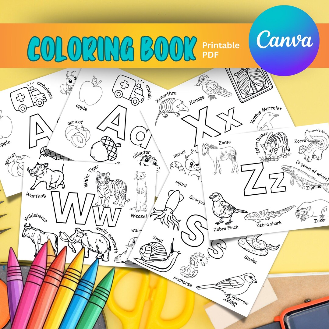 Alphabet Coloring Pages, Preschool Coloring Page, Preschoolactivity ...