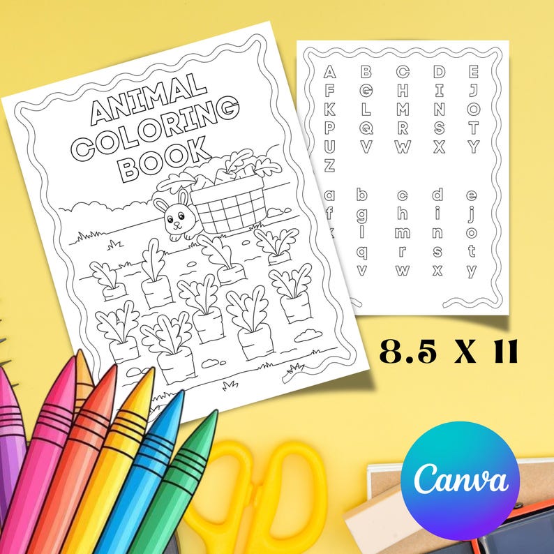 100 Easy Coloring Pages for Kids, Coloring Page Bundle Wall Art ...