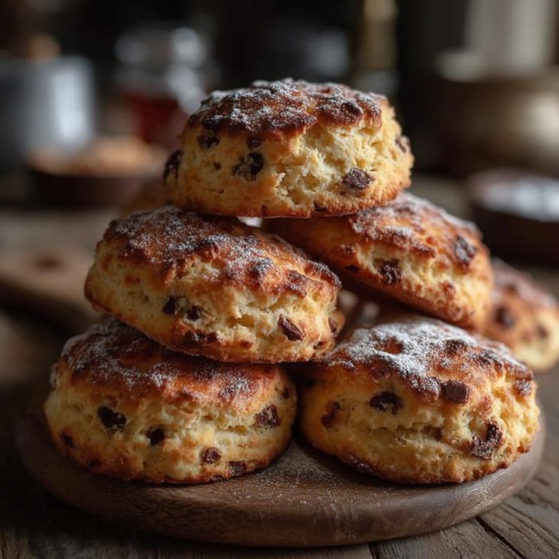 BESTY RECIPE for Classic Sultana Scones (printable PDF) - Etsy