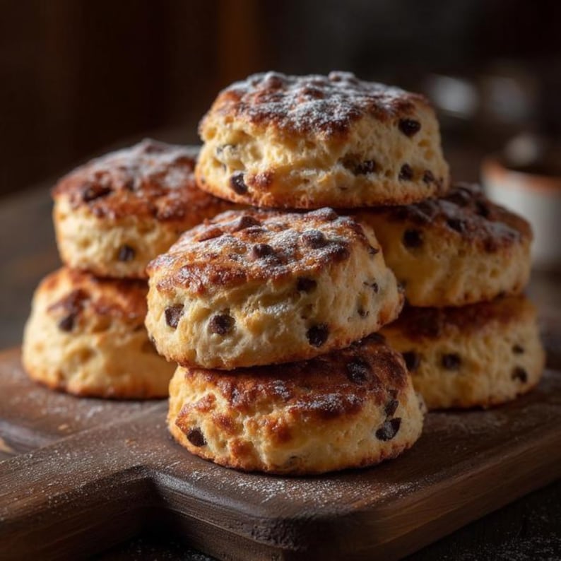 BESTY RECIPE for Classic Sultana Scones (printable PDF) - Etsy