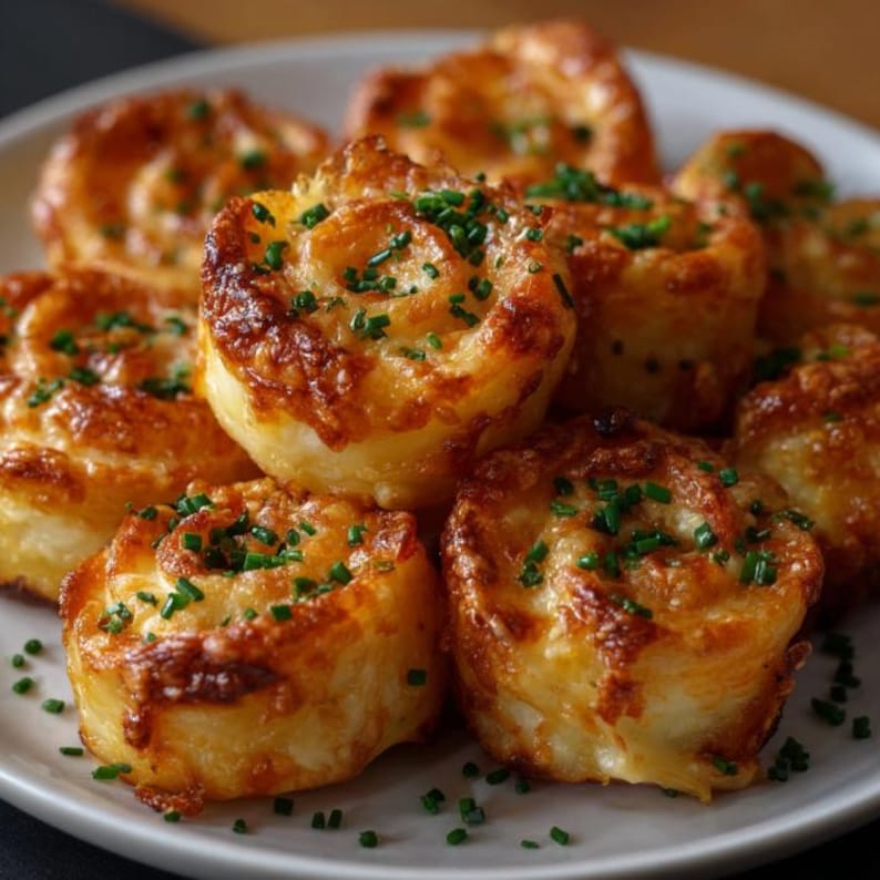 EASY RECIPE for Cheesy Mashed Potato Roll-ups | Puff Pastry Appetizer ...