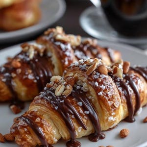 Chocolate Hazelnut Croissant Recipe: Bakery-style Brunch (instant ...