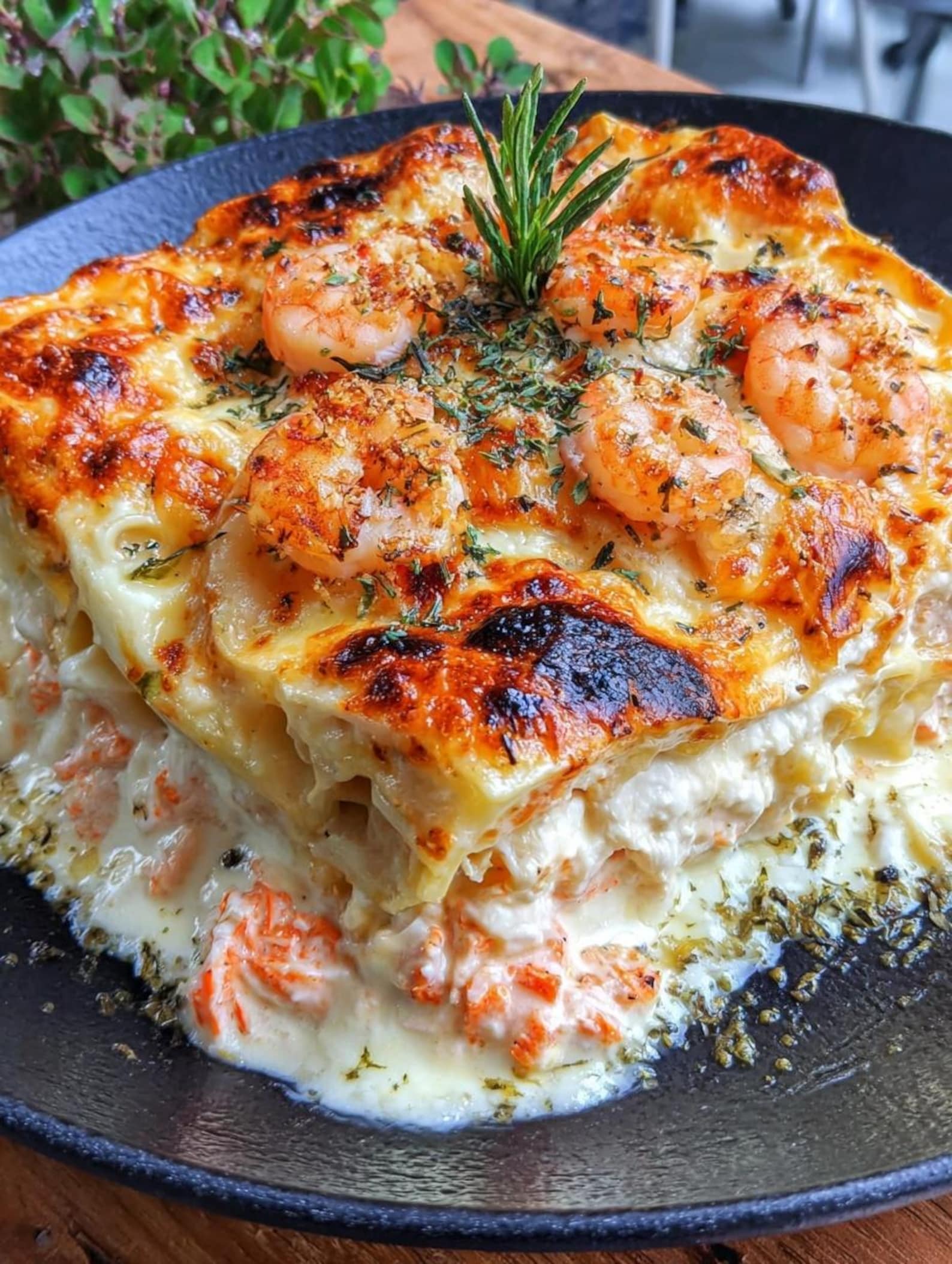 EASY RECIPE for Creamy Shrimp Lasagna | Cheesy Seafood Lasagna | Fast ...