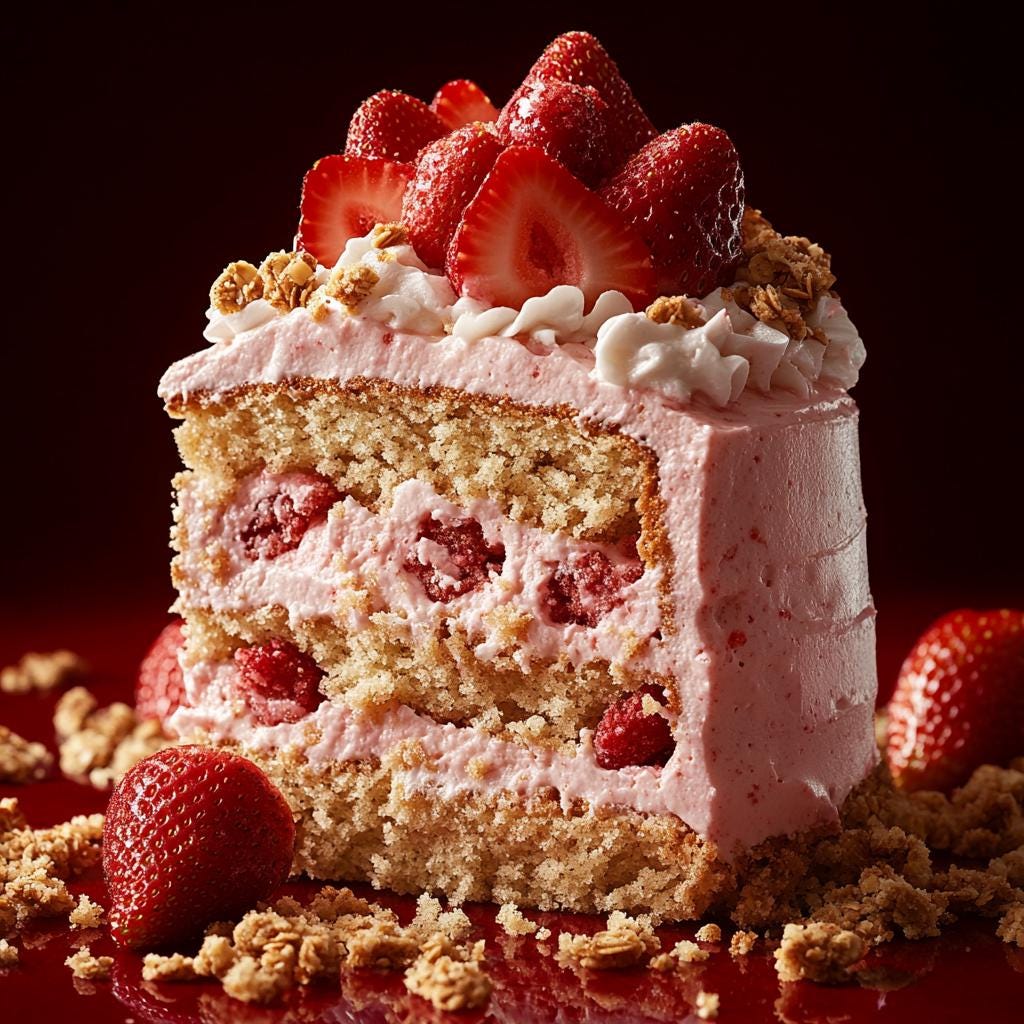 EASY RECIPE for Strawberry Shortcake Dream Cake : Printable PDF ...