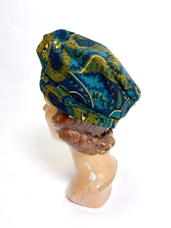 1960s Betmar Paisley Turban Style Hat 22 - Gem