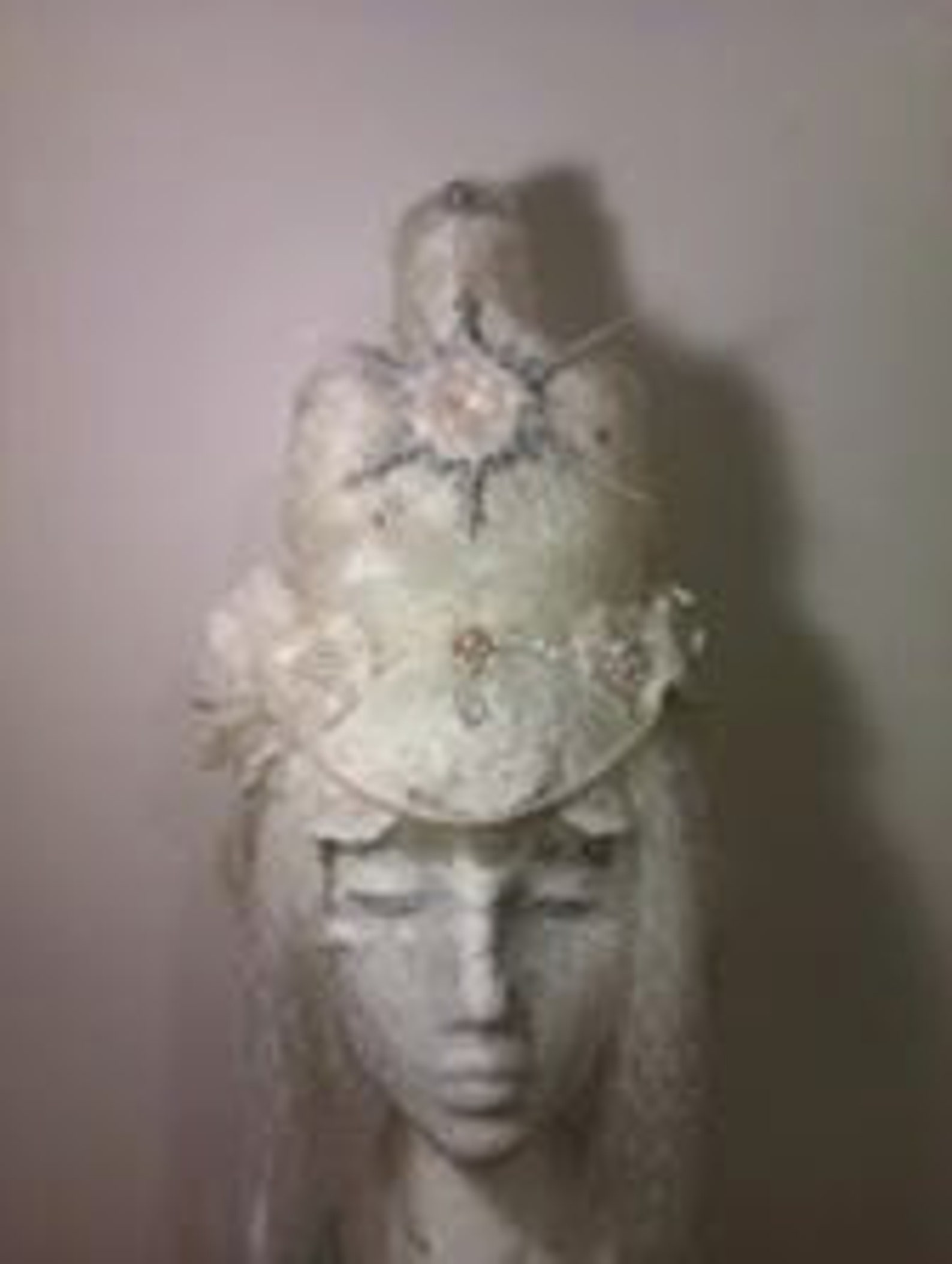 Snow Queen Wig - Custom Made With Flowers, Snowflake, Lace, and Jewels ...