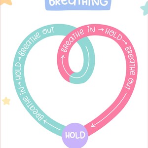 Breathing Technique Cards: Calm Kids Flashcards & Posters (PDF Download ...