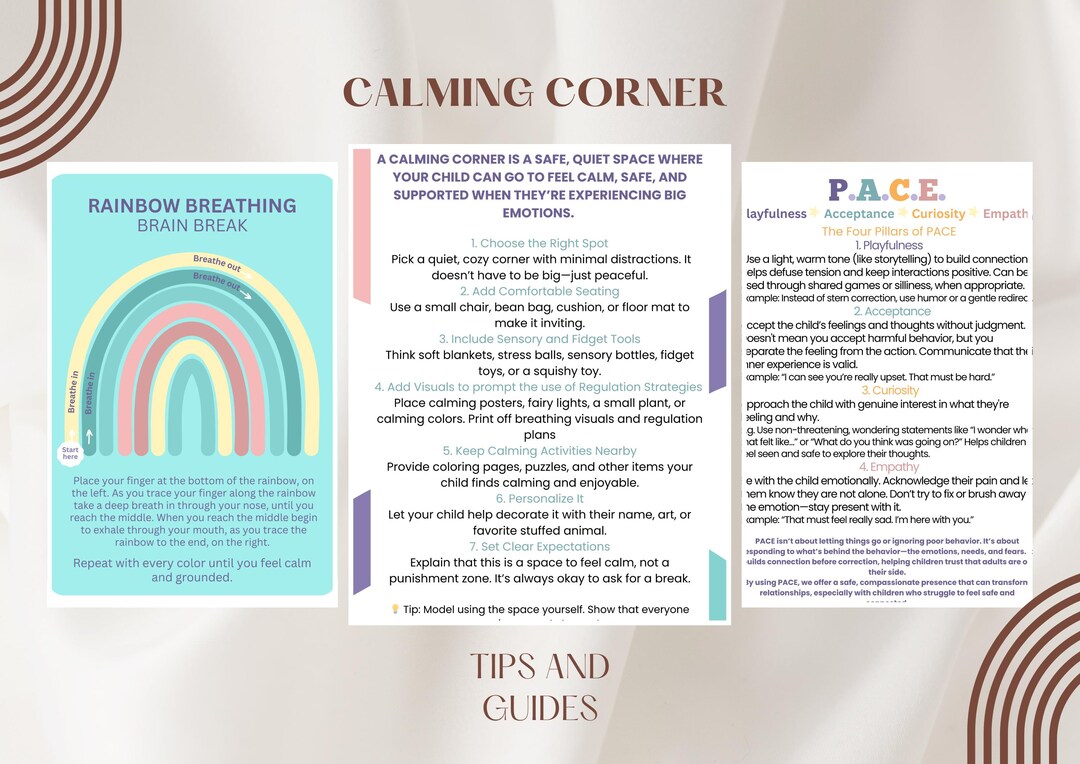 Calm Kids, Happy Home: Printable Emotional Toolkit for Big Emotions ...