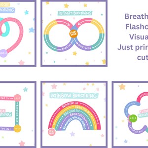 Breathing Technique Cards: Calm Kids Flashcards & Posters (PDF Download ...