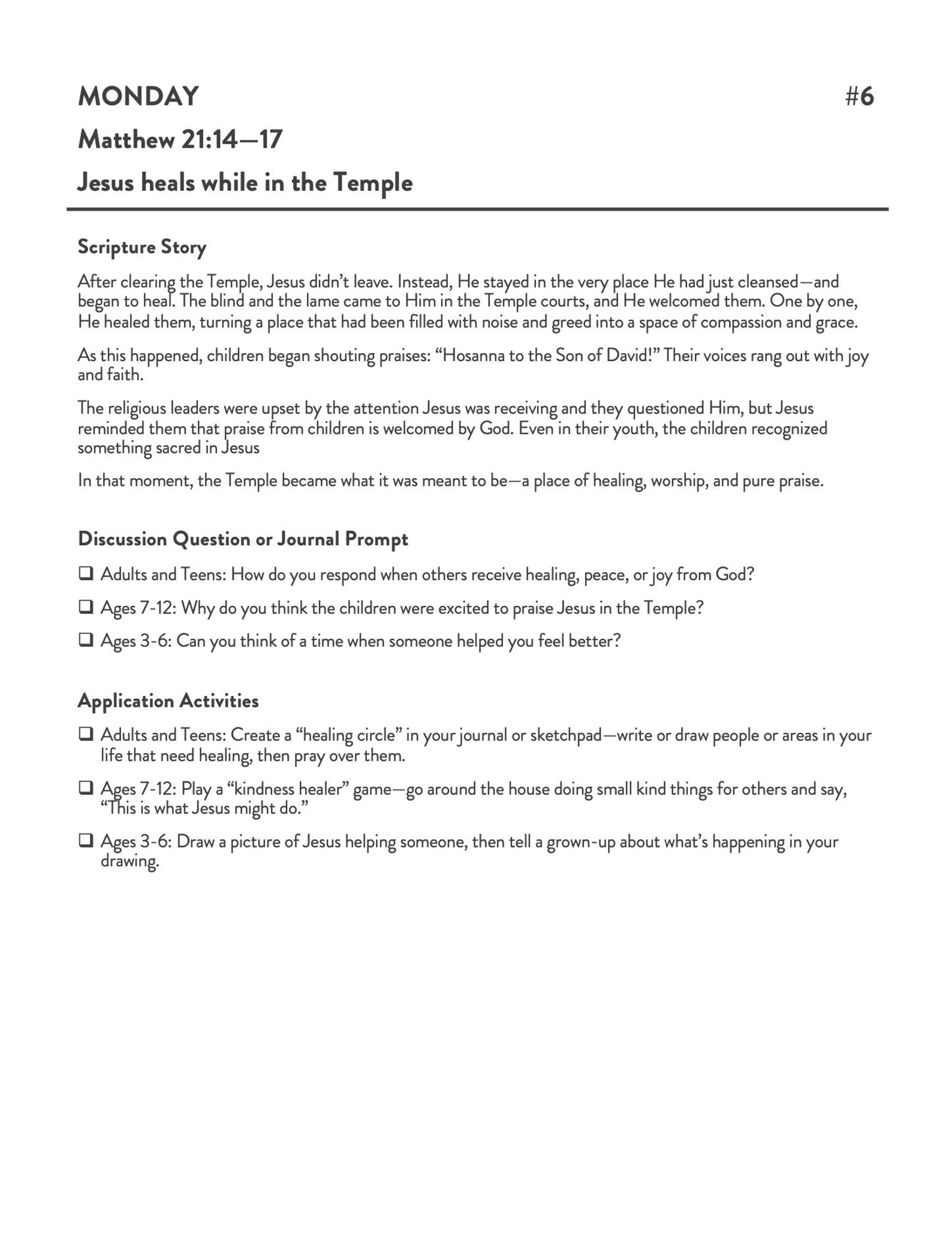 Holy Week Scripture Cards for Individuals and Families | 60 ...