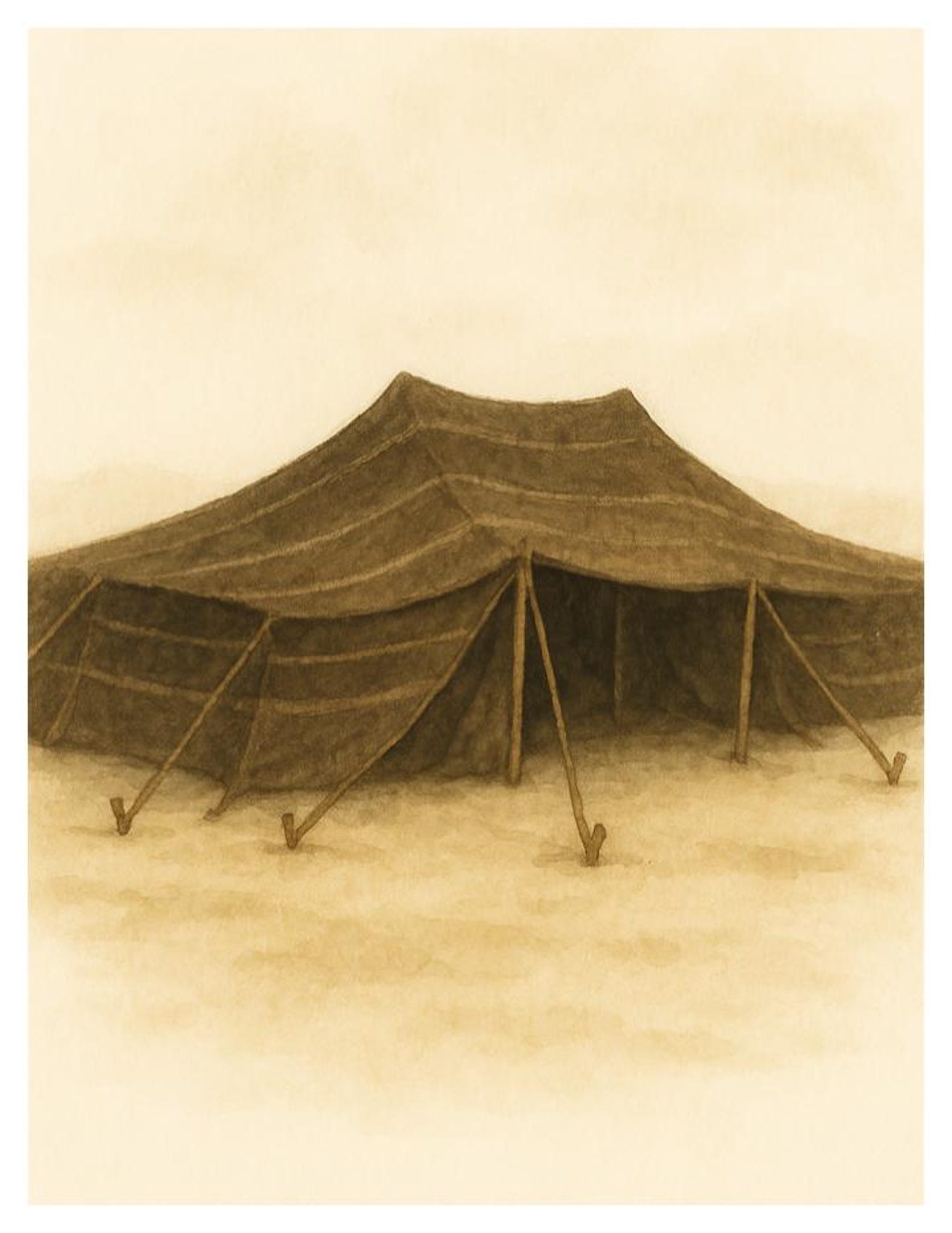 Tent Printable | Bible Visual Aid | Sunday School Lesson | Christian ...