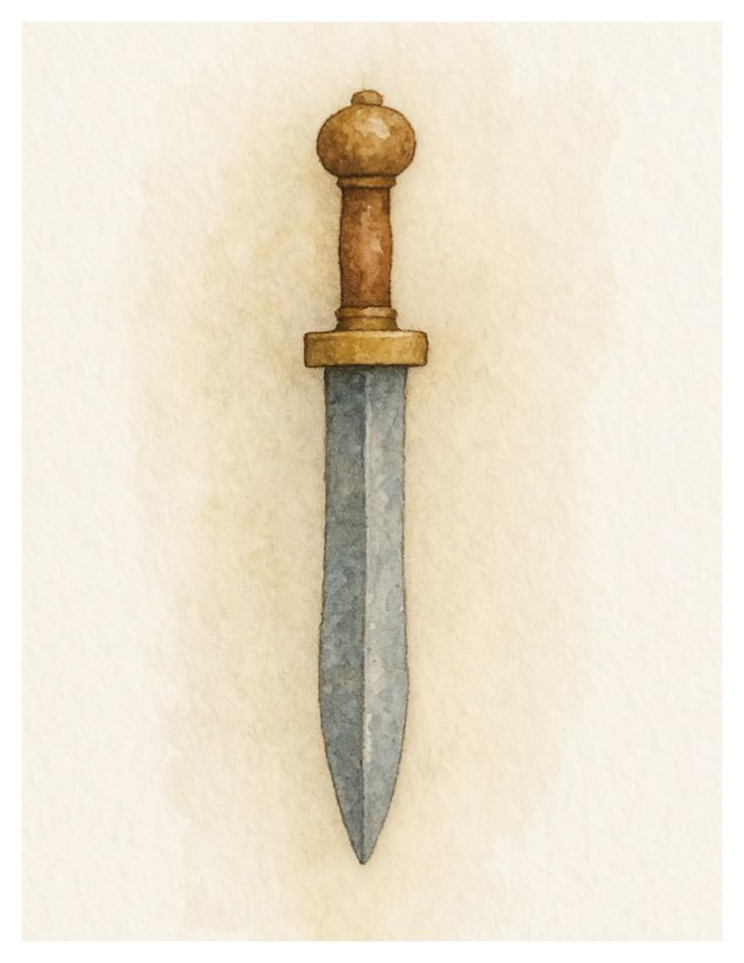 Sword | Printable Bible Image | Christian Watercolor Art for Sunday ...