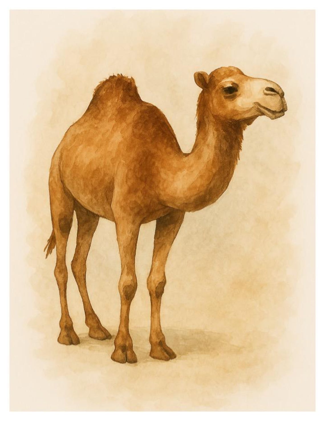 Camel Printable | Bible Visual Aid | Sunday School Lesson | Christian ...
